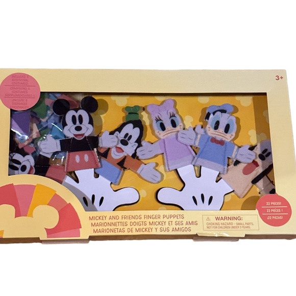 Disney | Toys | Disney Parks Mickey And Friends Finger Puppets 22 Piece ...